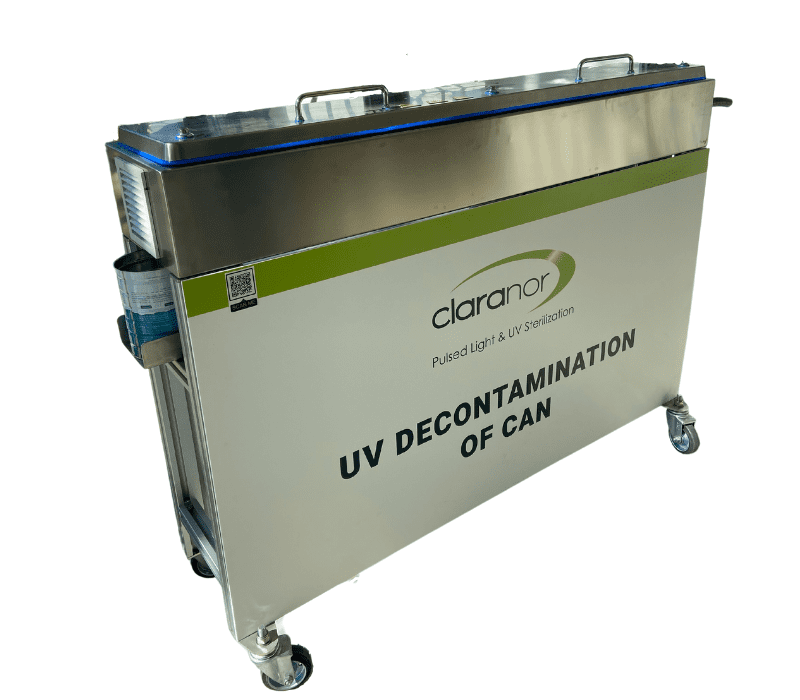 Claranor Infant formula packaging sterilization